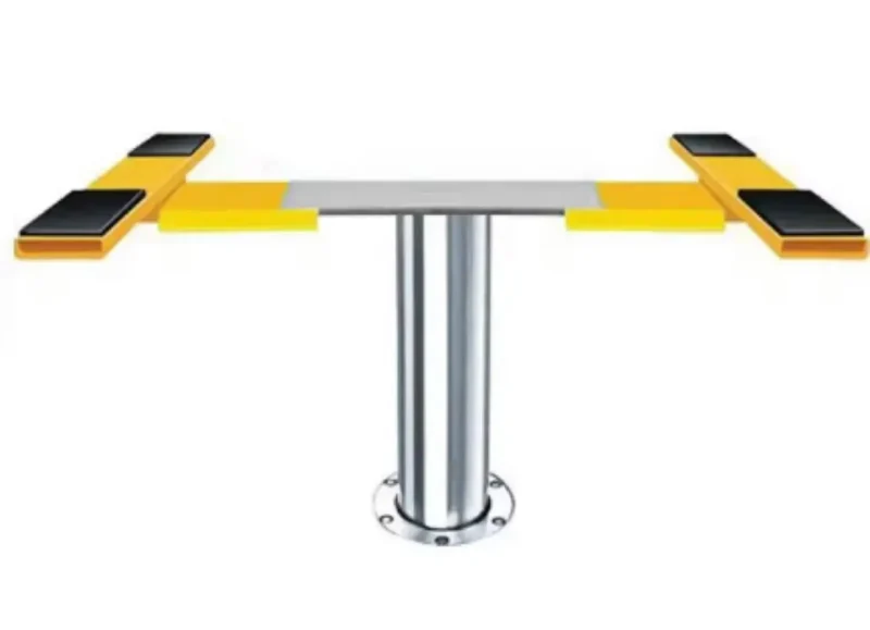 In-Ground Single Post Car Lift – H Shape - AXL Amazing Xpress Ltd